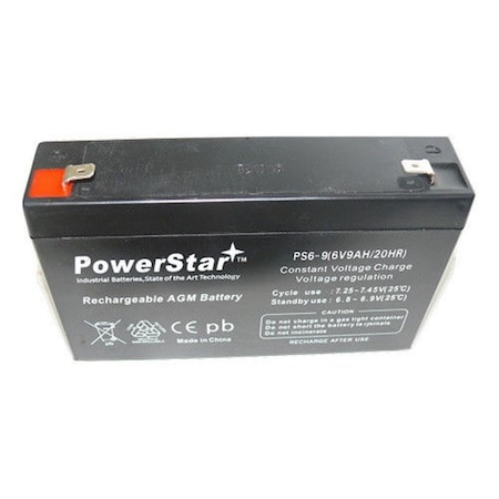 Proplus Replacement NP7 - 6 6 V 9Ah Sealed Lead Acid Rechargeable ...