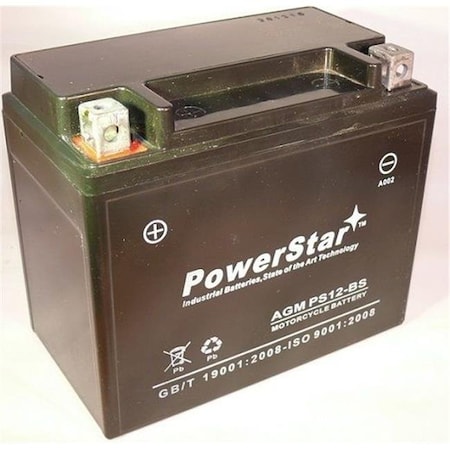 Powerstar PowerStar PS12-BS-f120020D6 New Ytx12-Bs Aka Ctx12-Bs ...