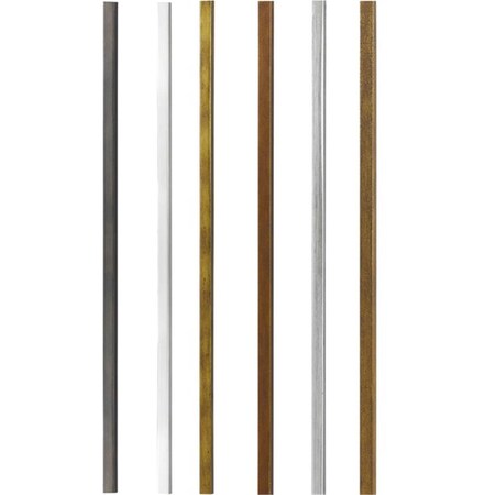 Radiant 3 ft. Wire Cover, Brushed Steel RA49390 | Zoro