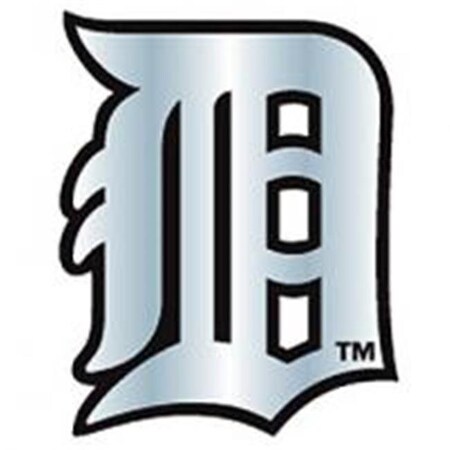 Cisco Independent Detroit Tigers Auto Emblem - Silver 8162053111 | Zoro