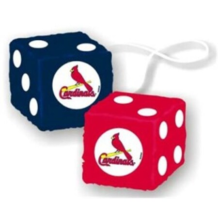 Bookazine St. Louis Cardinals Fuzzy Dice 2324568024 | Zoro