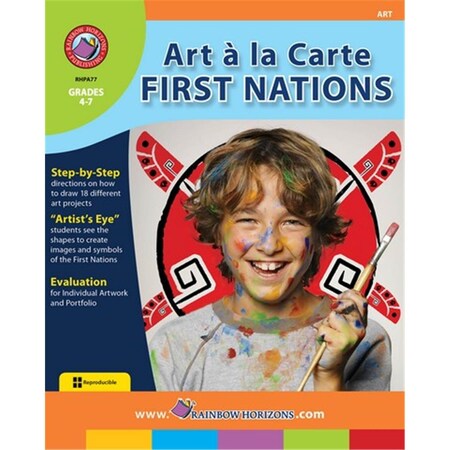 Rainbow Horizons First Nations Art A La Carte - Grade 4 to 7 A77 | Zoro