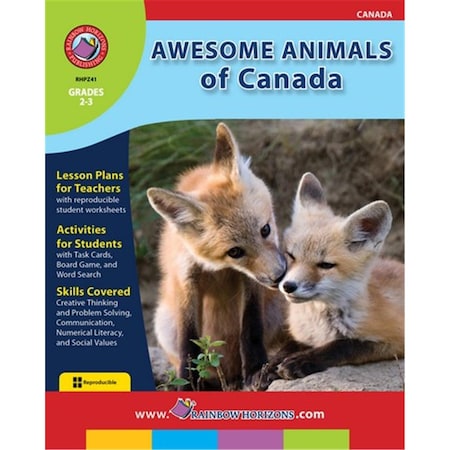 Rainbow Horizons Awesome Animals of Canada - Grade 2 to 3 Z41 | Zoro
