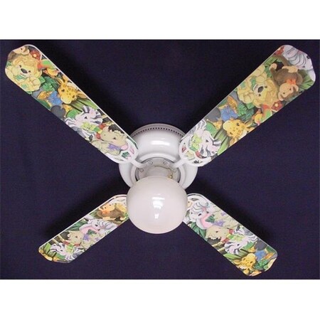 Ceiling Fan Designers Ceiling Fan Designers 42FAN-KIDS-ZBAJ Zootles ...