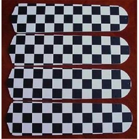 Ceiling Fan Designers Ceiling Fan Designers 42SET-KIDS-KCF Checkered ...