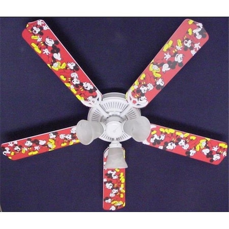 Ceiling Fan Designers Ceiling Fan Designers 52FAN-DIS-DMM Disney Mickey ...