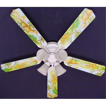 Lightitup Dinosaurs T-Rex Jurassic Ceiling Fan 52 in. LI2543757 | Zoro