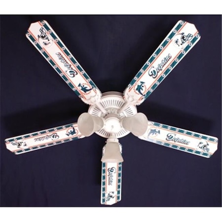 Ceiling Fan Designers Ceiling Fan Designers 52FAN-NFL-MIA NFL Miami ...
