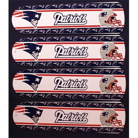 Ceiling Fan Designers Ceiling Fan Designers 42SET-NFL-NEP NFL England ...