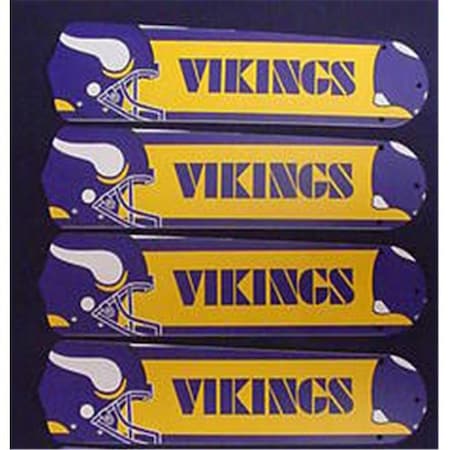Ceiling Fan Designers Ceiling Fan Designers 52SET-NFL-MIN NFL Minnesota ...