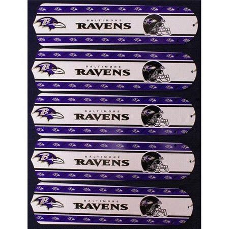 Ceiling Fan Designers Ceiling Fan Designers 52SET-NFL-BAL NFL Baltimore ...