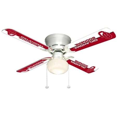 Ceiling Fan Designers Ceiling Fan Designers 7999-OKL New NCAA OKLAHOMA ...