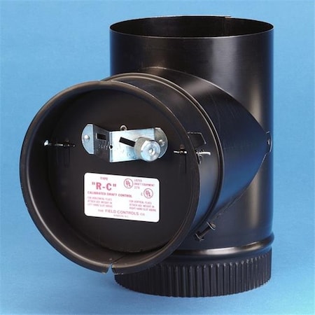 Integra Miltex Field Controls Company 8 Inch Barometric Damper With Tee ...