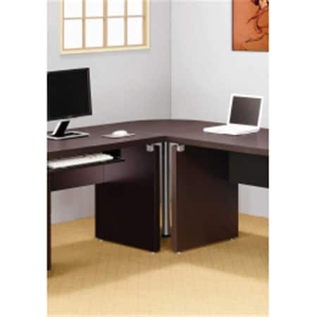 Coaster Coaster 800893 Corner Table in Cappuccino Finish 800893 | Zoro