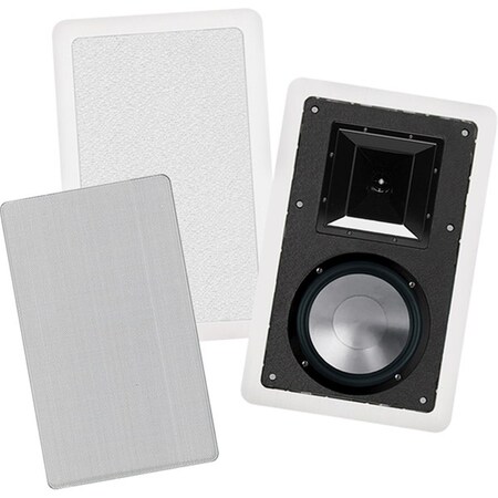 Bic America 8 in. 175-Watt In-Wall 2-Way Speakers With Mid / High ...