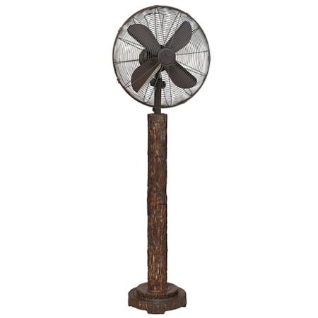 Deco Breeze Deco Breeze DBF0609 16 in. Floor Fan - Fir Bark - multi ...