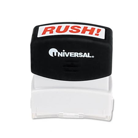 Universal Battery Universal One-Color Message Stamp Rush Pre-Inked/Re ...