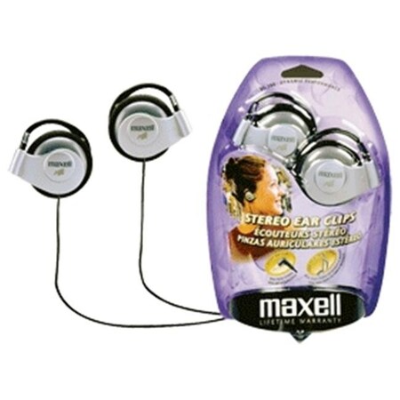 Maxell Maxell EC-150 Stereo Ear Clips Gray 190561 Pack Of 6 190561 | Zoro