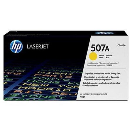 Hp HP Consumables CE402A HP 507A Yellow LaserJet Toner CE402A | Zoro
