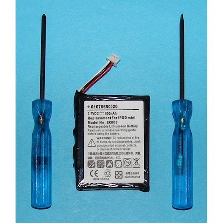 Ultralast Replacement Apple Mini Series EC003 Battery UL92693 | Zoro