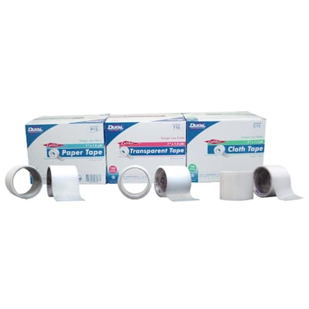 Dukal Caliber? Short Roll Non-Sterile Paper Tape - 1 x 1.5 yd, 500PK ...