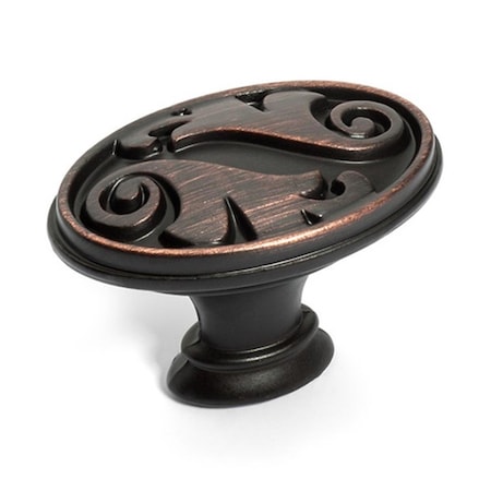 Dynasty Hardware Super Saver Oval Cabinet Knob Aged Oil Rubbed Bronze ...