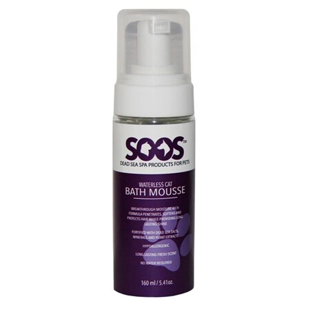 Sgs Instruments Soos Waterless Cat Bath Dead Sea Mousse - 220 ml ...