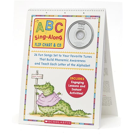 Scholastics Teacher Abc Sing Along Flip Chart & Cd SC-0439784395 | Zoro