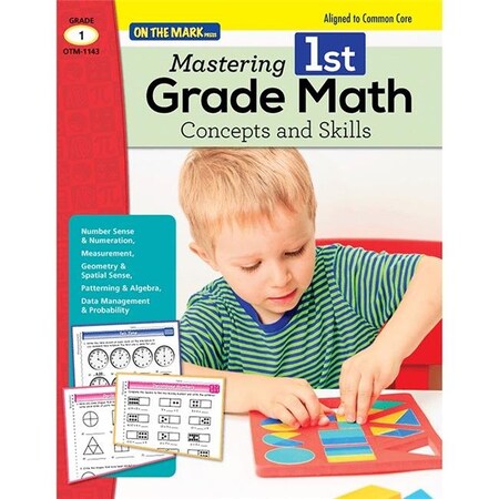 On The Mark Press On The Mark Press OTM1143 Mastering First Grade Math ...