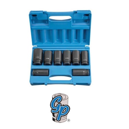 Light House Beauty 3/4 Drive 8 Pieces Deep Sae Impact Socket Set ...