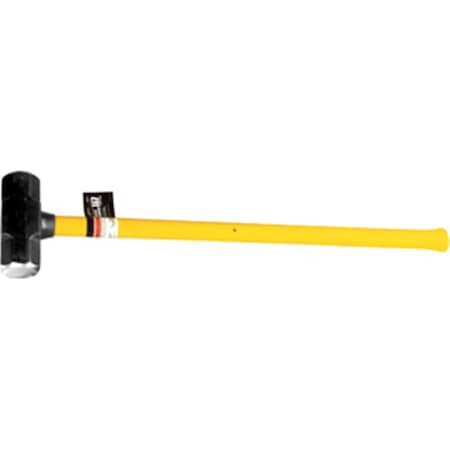 Performance Tool 10lb Sledge Hammer with 35.4 in. Fiberglass Handle ...