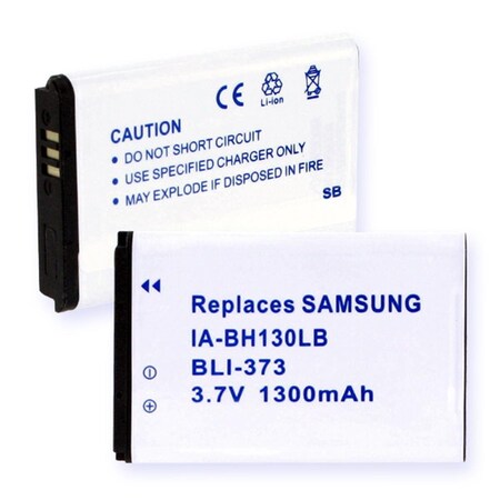 Empire 3.7V Samsung LA-BH130LB Li-ion 1300 mAh Batteries - 4.81 watt ...