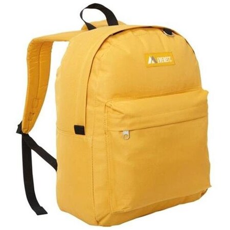 Everest Everest 2045CR-YE Classic Backpack - Yellow 2045CR-YE | Zoro