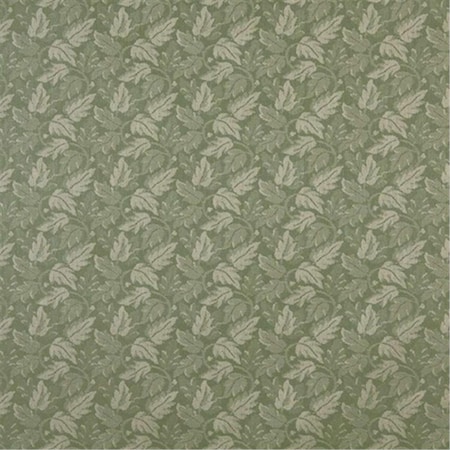 Designer Fabrics 54 in. Wide Lime Green- Leaf Floral Heavy Duty Crypton ...