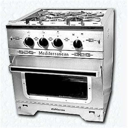 Dickinson Marine Mediterranean Three Burner Gas Stove 00-MED3B | Zoro