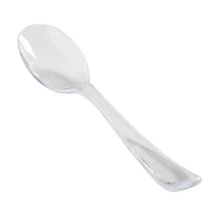 Fineline Settings White Extra Heavy Duty Serving Spoon 3322-WH | Zoro