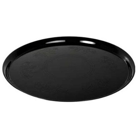 Fineline Settings Fineline Settings 7221-BK Black Supreme 22" Round ...