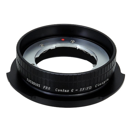 Fotodiox Pro Lens Mount Adapter - Contax G SLR Lens To Sony CineAlta FZ ...