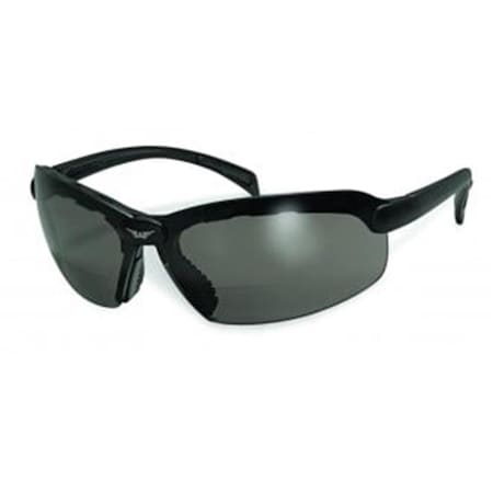 Safety C-2 Bifocal Safety Glasses With 2.0 Smoke Lens C-2 2.0 SM | Zoro