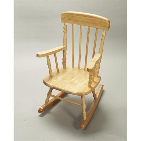 Giftmark Giftmark 1410N Child s Spindle Rocking Chair Natural 1410N | Zoro