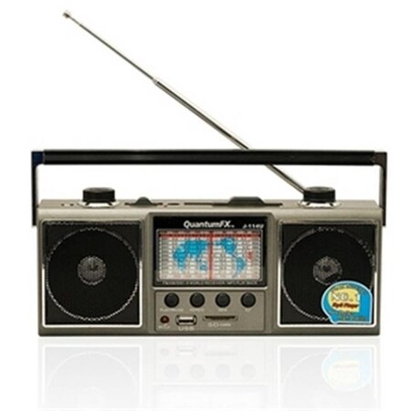 Quantum Fx QUANTUM FX J-114U Quantum FX J-114U AM-FM-SW1-SW9 Radio USB ...