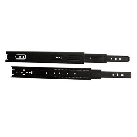 Fulterer Fulterer FR5043 Full Extension Slide Black 24 in. 1 Set does ...
