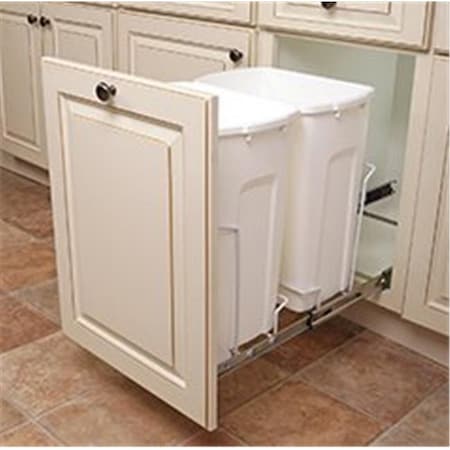 Feeney FESBM15 2 35WH 14.37 in. Wide Bin Slide Out - 2 Bin - 35 Qt ...