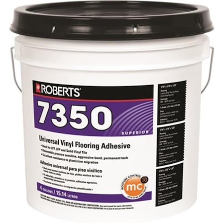 Roberts Roberts 7350-4 Roberts Universal Vinyl Flooring Adhesive 4 Gal ...