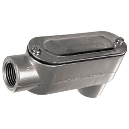 Topaz Electric Conduit Fitting 1", Threaded, Aluminum 625031 | Zoro