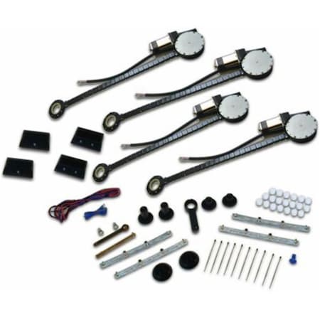 Autoloc Power Accessories 4-Door Universal Power Window Kit With 7 ...