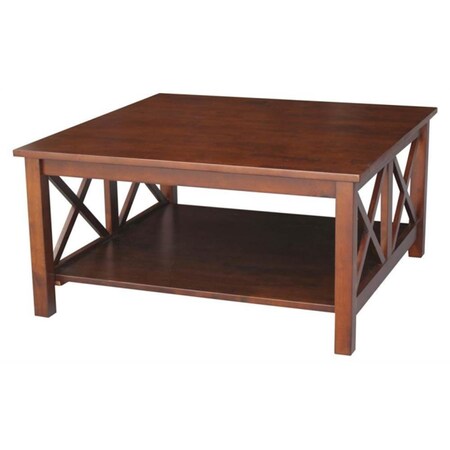 Fine-Line International Concepts Hampton Square Coffee Table Espresso ...