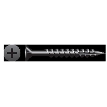 Swivel 9 x 3 in. Phillips Flat Head Screw with Nibs Particle Board ...