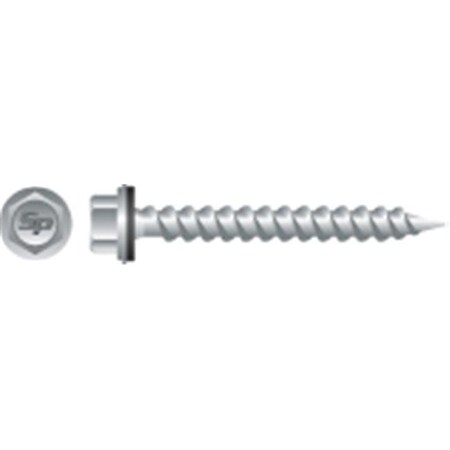 Strong-Point Self-Drilling Screw, #9-15 x 2 in, Shield Coated Finish ...