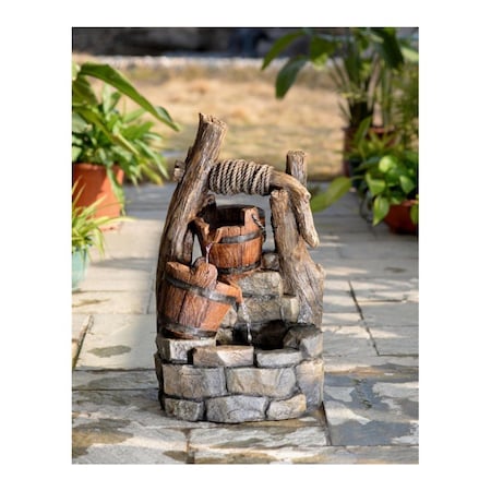 Jeco Tree Trunk & Pots Water Fountain FCL134 | Zoro